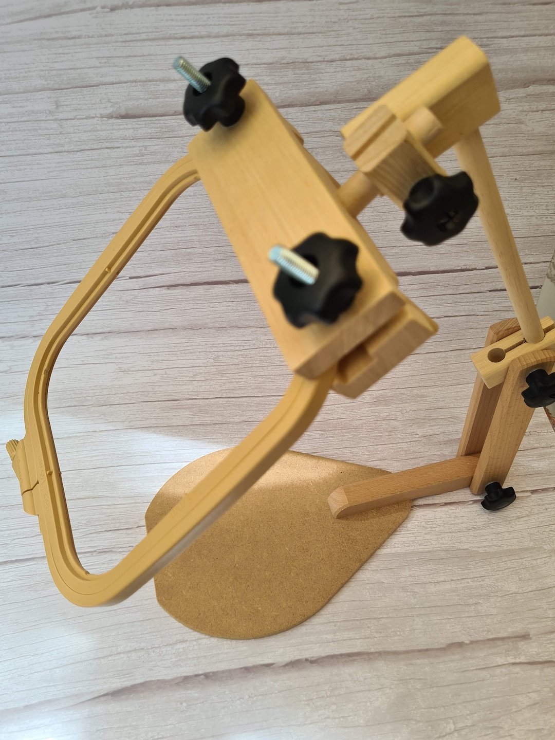 Siesta Master Embroidery Seat Stand, High Quality Wood Seat Stand, Hand ...