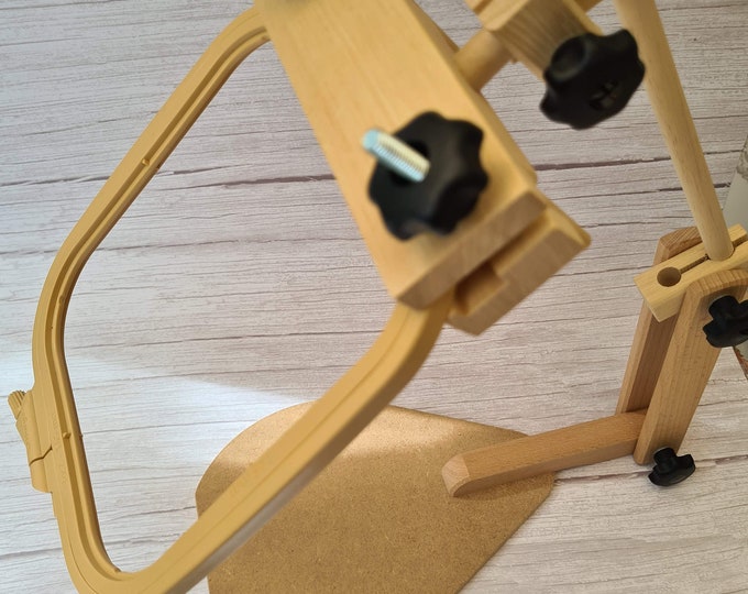 Siesta Master Embroidery Seat Stand, High Quality Wood Seat Stand, Hand ...