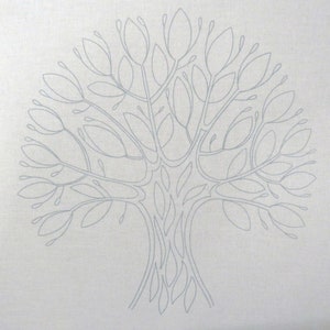 Hand Embroidery Stitch Sampler, Pre Printed Fabric Panel PLUS PDF Guide ...