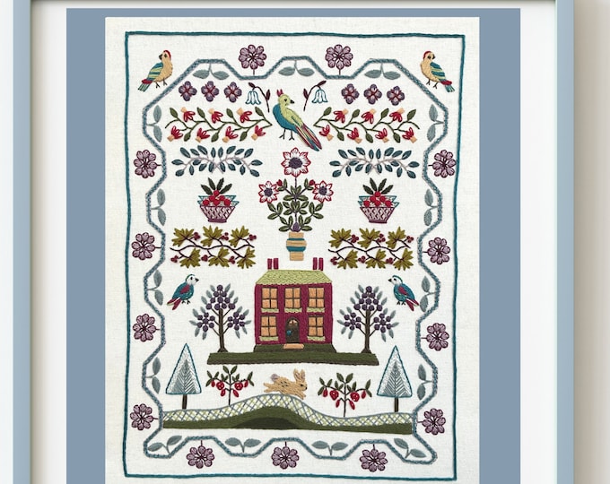 The Ann Almy Sampler - Etsy