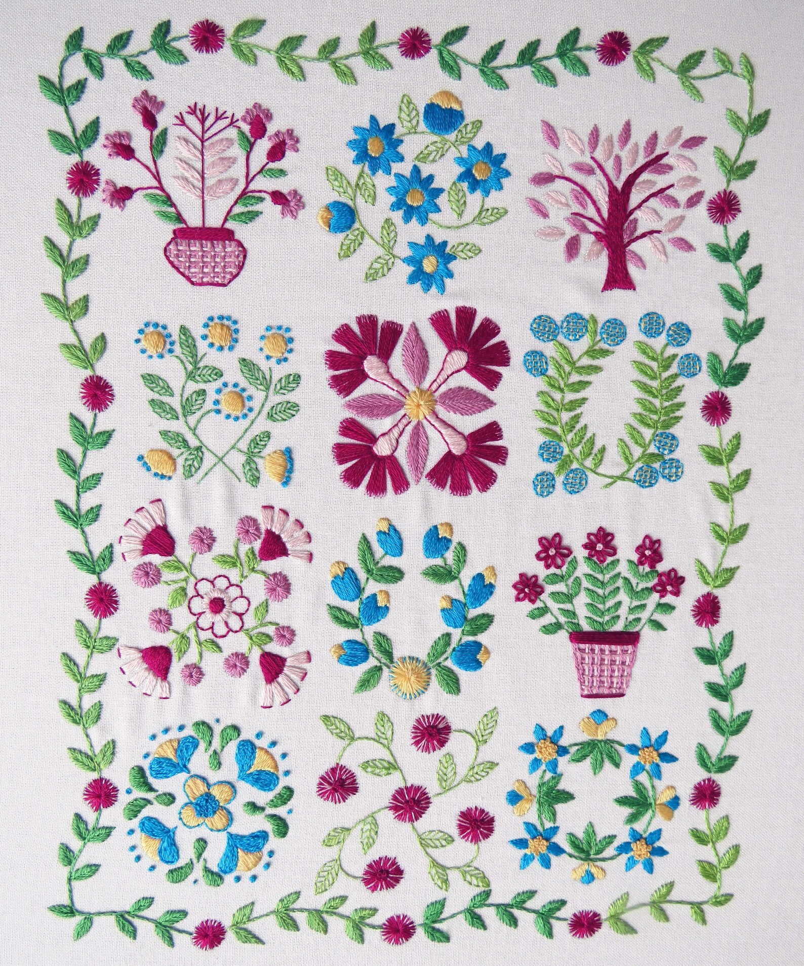 Hand Embroidery Pattern, Baltimore Stitchery, PDF Embroidery Pattern ...