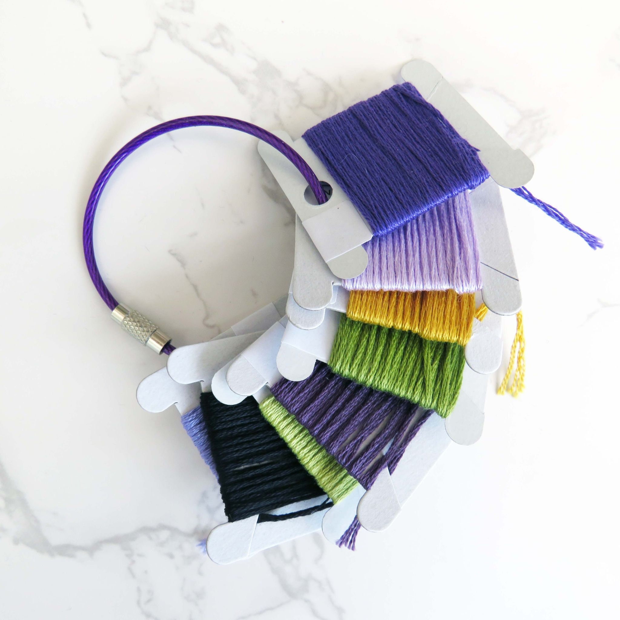 Hand Embroidery Floss Organiser Thread Bobbin Thread Holder - Etsy