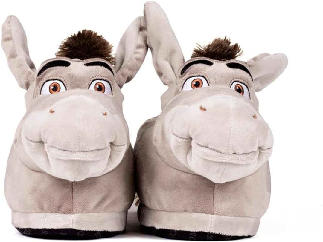 Happy Feet Dreamworks Shrek Donkey Slippers - Etsy