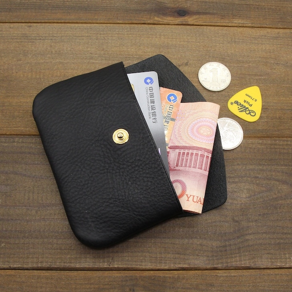 Leather Coin Case - Etsy