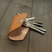 Personalized Multiple Key Ring Natural Leather Key Holder - Etsy