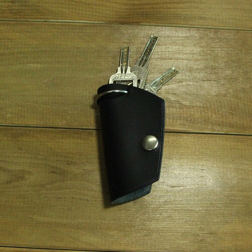 Personalized Multiple Key Ring Natural Leather Key Holder - Etsy