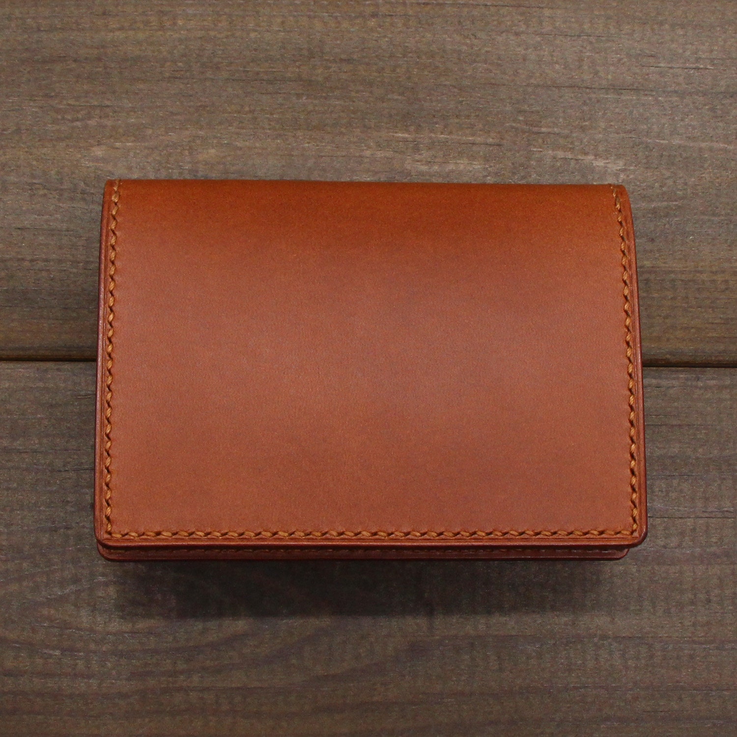 Leather Card Wallet Snap Wallet Minimalist Pocket Wallet Leather Wallet ...