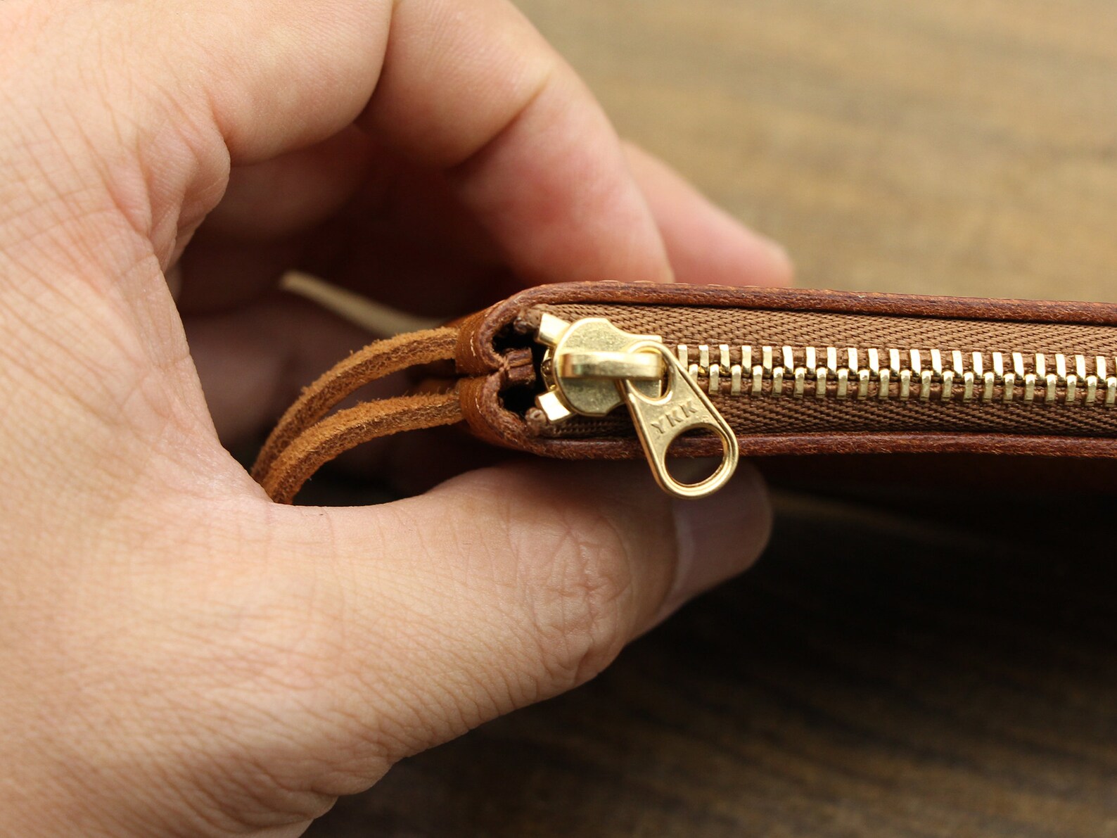 Personalized Leather Keychain Pouch,leather Coin Pouch,coin Purse ...
