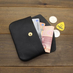 Personalised Leather Coin Purse,italian Vegetable Tanned Leather Credit ...