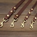 Handmade Dog Leash, Leather Dog Leash,strong Leather Dog Leash ...