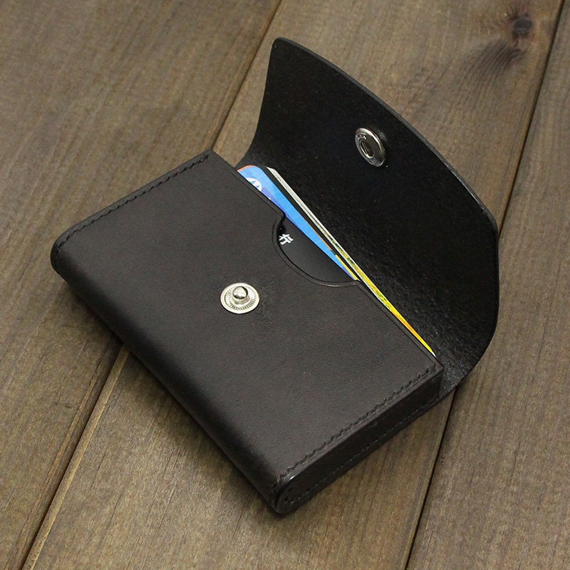 Business Card Holder Card Case Business Leather Card Holder - Etsy