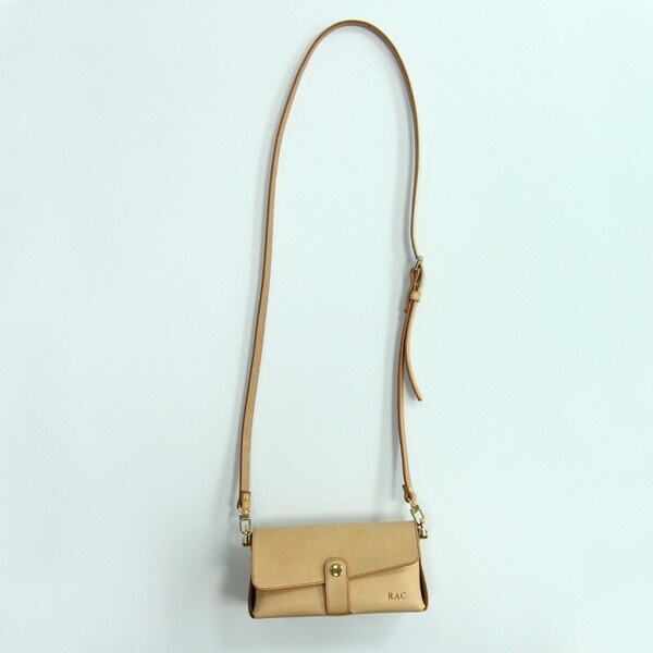 Rectangle Leather Bag - Etsy