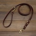 Handmade Dog Leash Leather Dog Leashstrong Leather Dog - Etsy