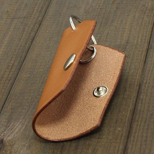 Personalized Multiple Key Ring Natural Leather Key Holder Leather ...