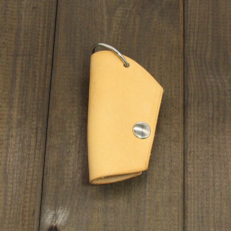 Personalized Multiple Key Ring Natural Leather Key Holder Leather ...