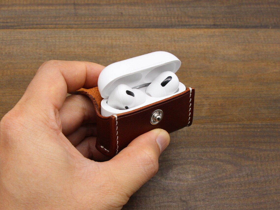 Airpods Pro Leather Case Case for Airpods Pro Airpods Cover | Etsy