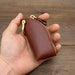 Personalized Leather Zipper Car Key Case,key Bag,leather Key Holder ...