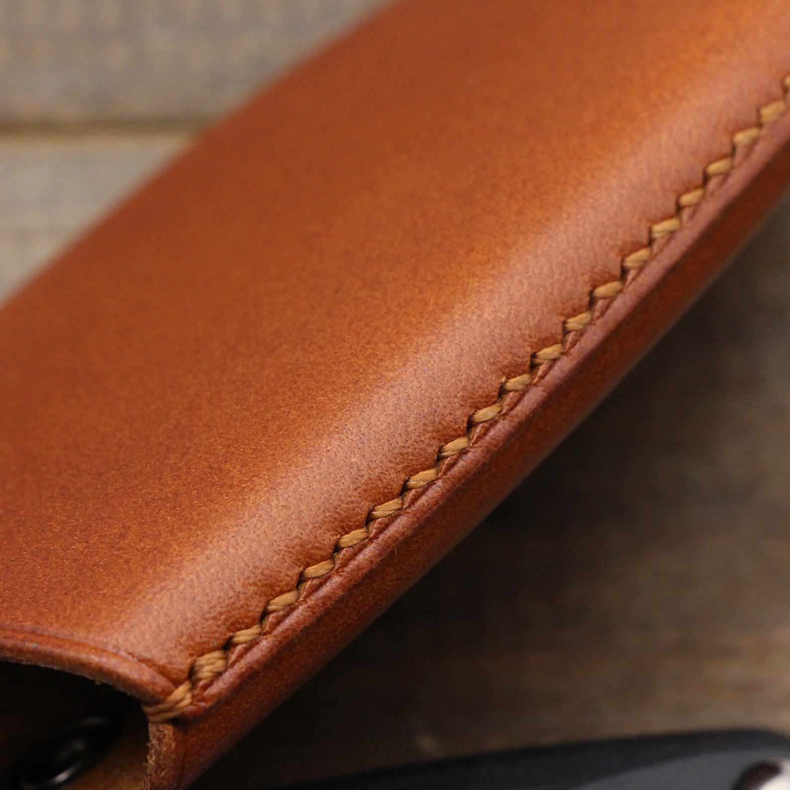 Leather Key Pocket Leather Car Keychain Personalized Key Pouch - Etsy