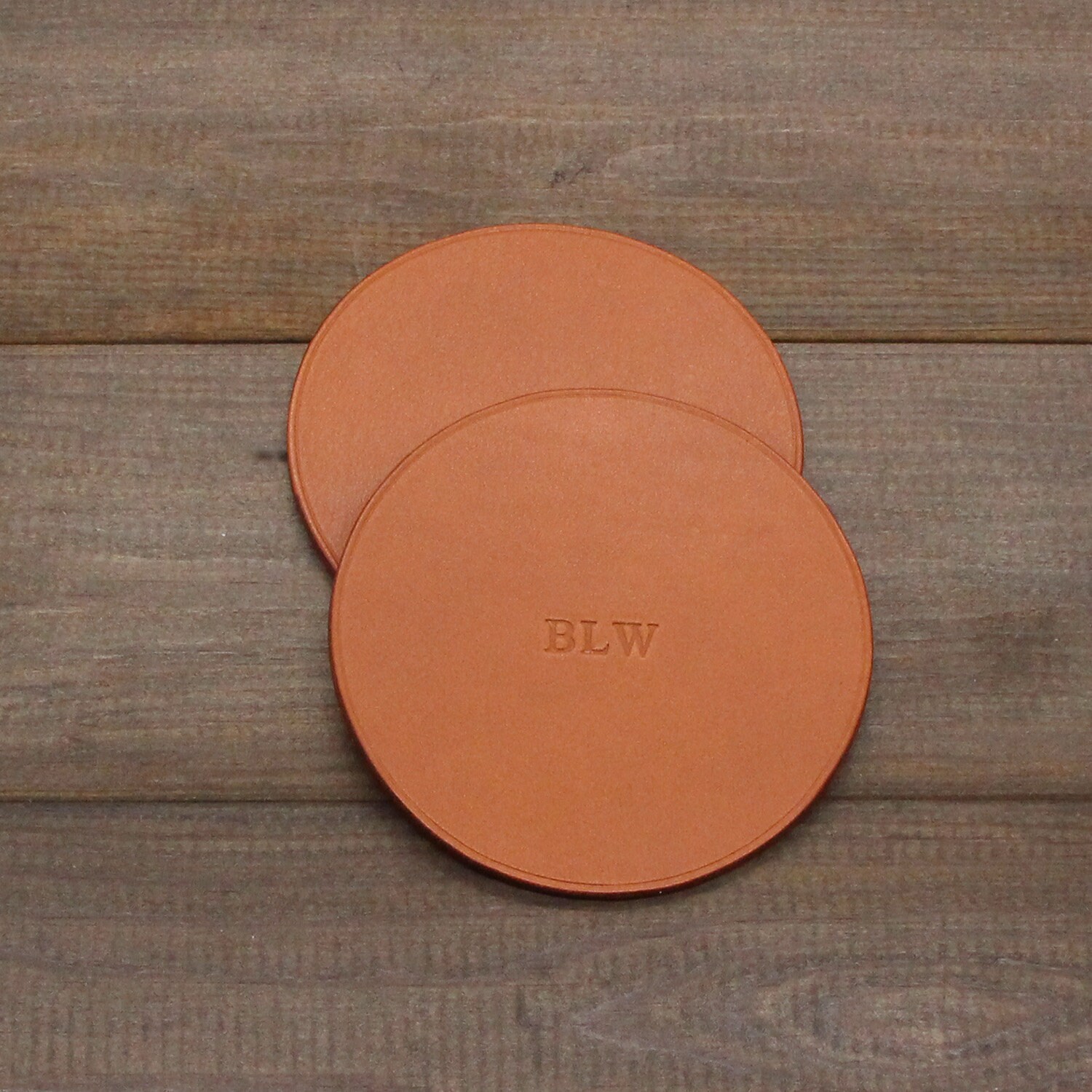 Customized Leather Coasters Custom Coasterspersonalized | Etsy