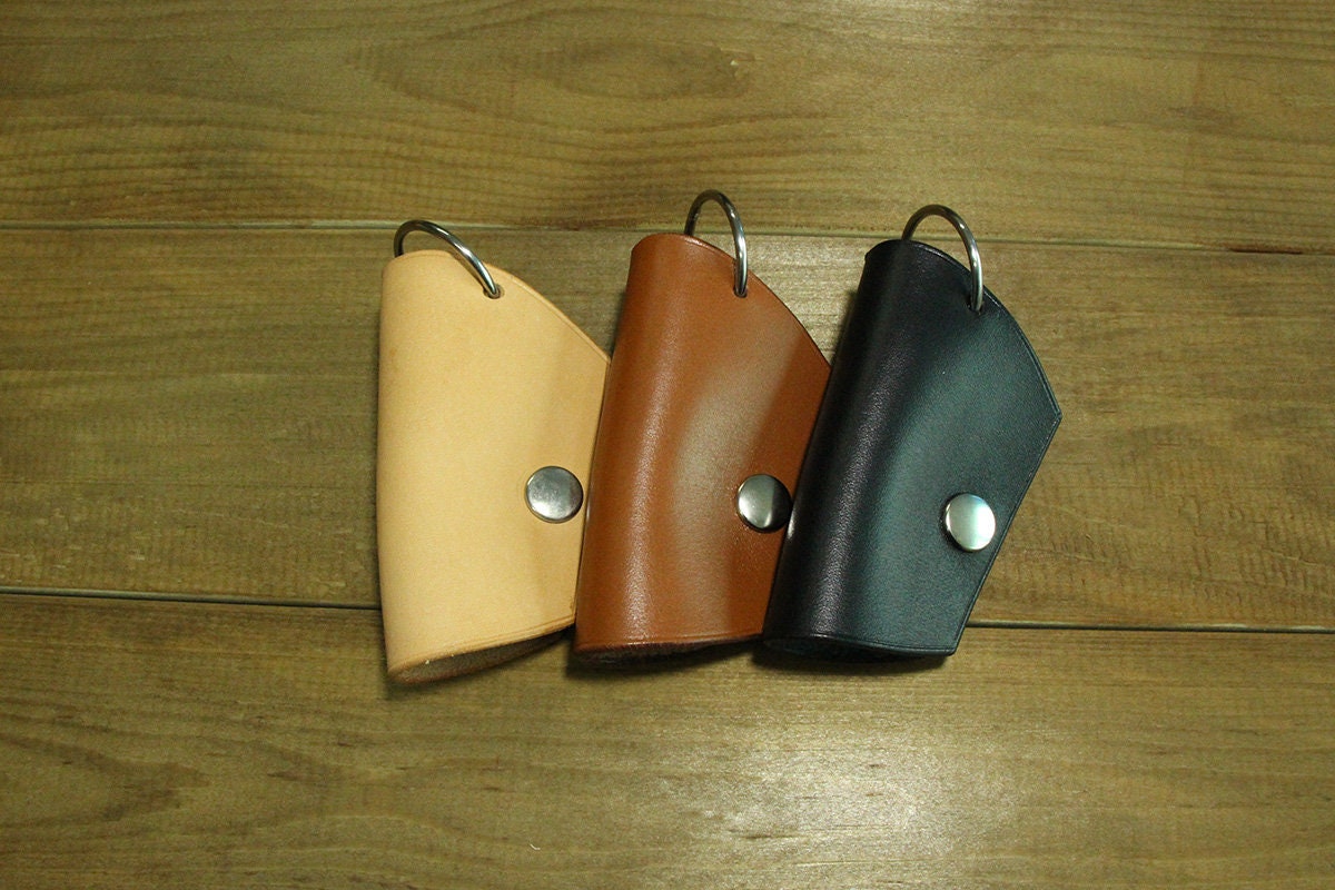 Leather Key Organizer Natural Leather Key Holderhandmade Key | Etsy