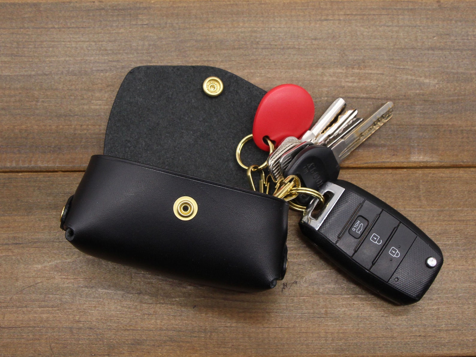 Handmade Leather Car Key Case,leather Key Holder,key Organizer,leather ...