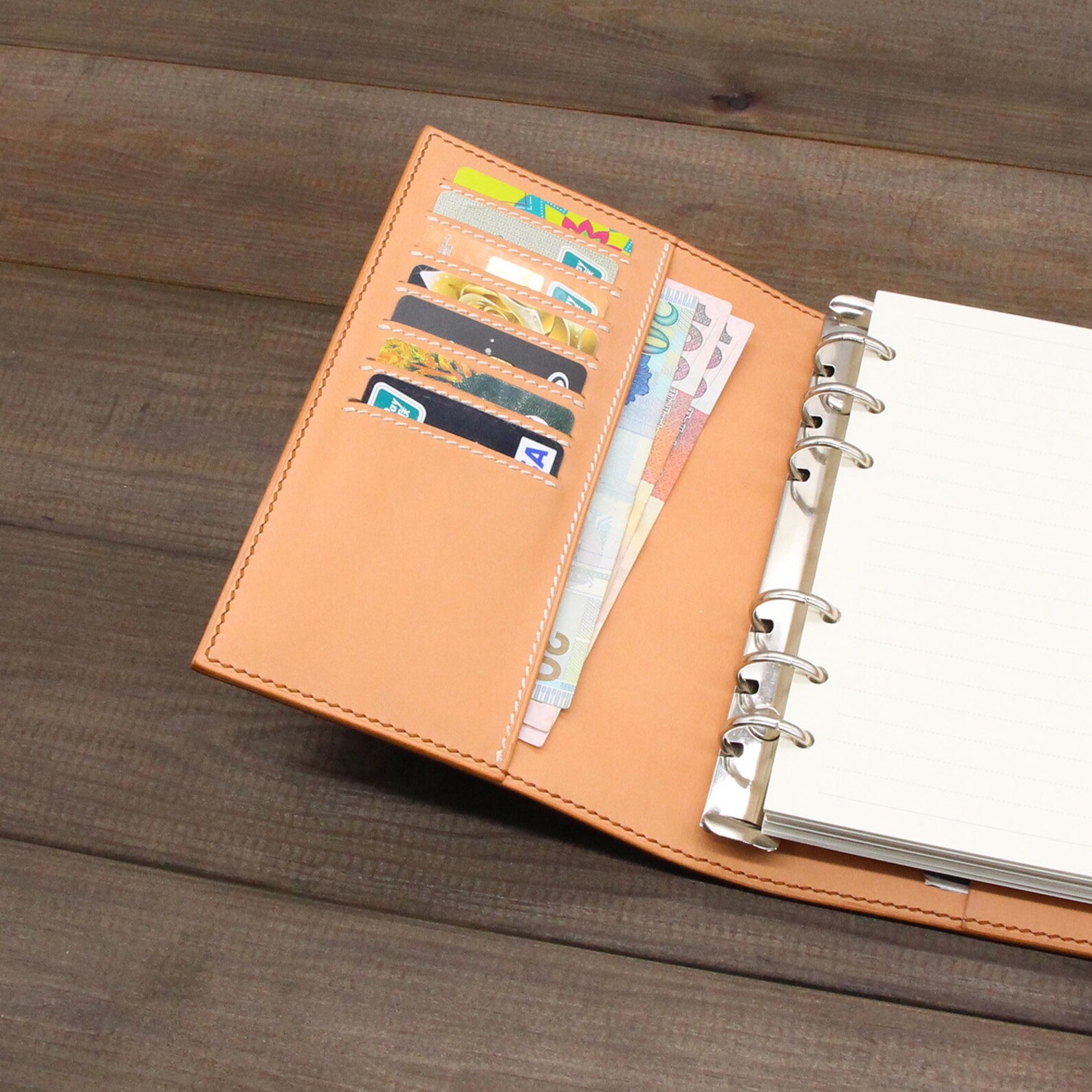 Binder Design Notebooka6 Size Leather Notebookgift for - Etsy