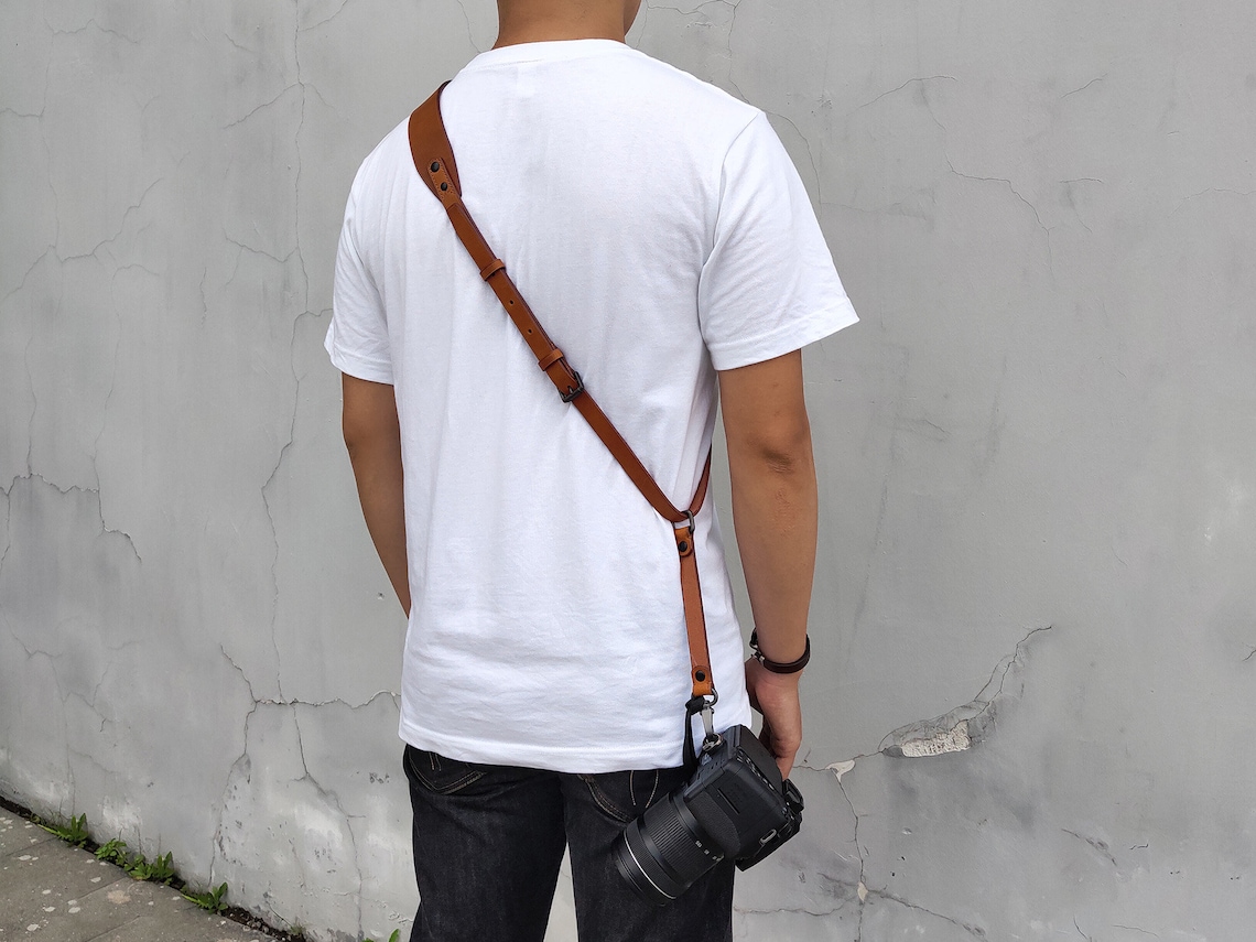 Personalized Leather Camera Strap Camera Harness Adjustable - Etsy