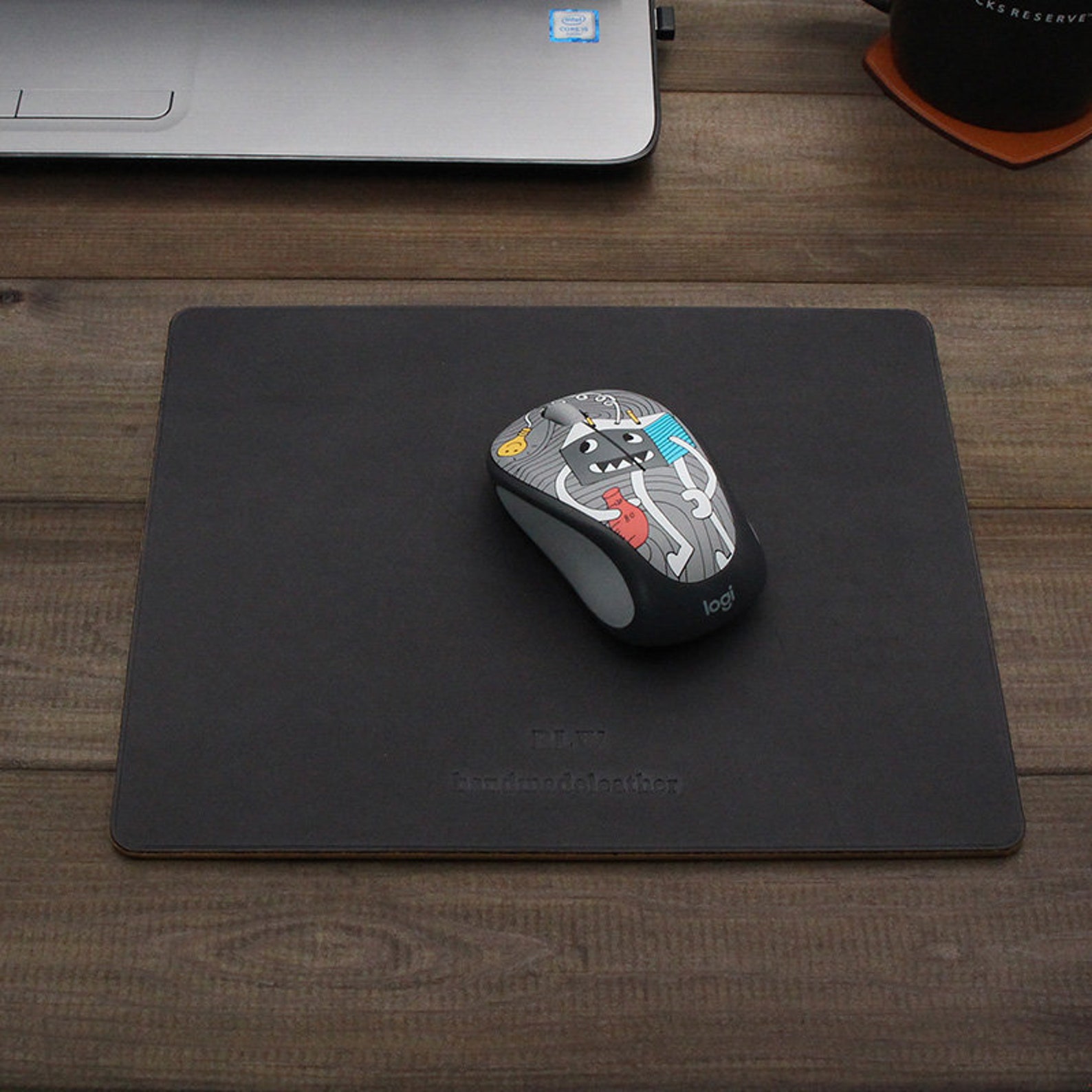 Leather Padleather Mousepadpersonalized Padmouse Padmouse - Etsy