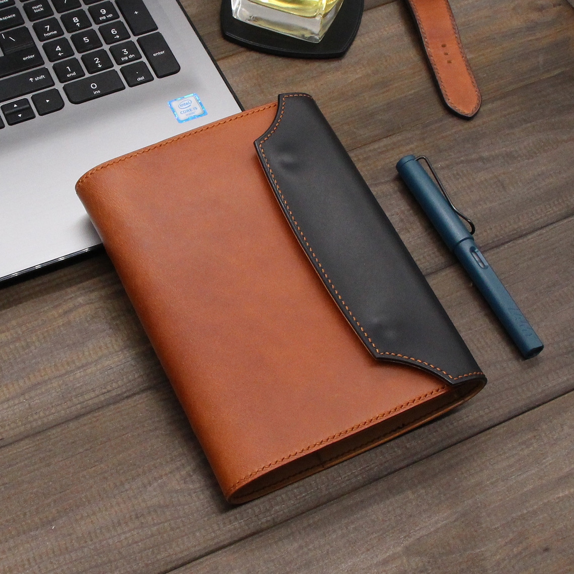 Binder Design Notebooka6 Size Leather Notebookgift for - Etsy