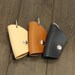 Personalized Multiple Key Ring Natural Leather Key Holder Leather ...