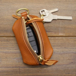 Personalized Leather Key Case,monogrammed Key Organizer, Custom Key ...