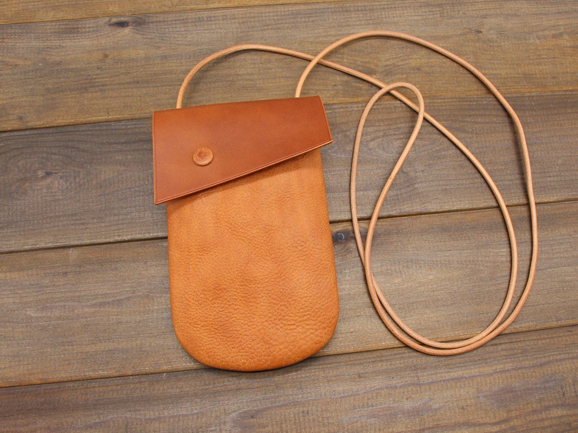 Mobile Phone Shoulder Bagphone Sling Bag Leather Phone - Etsy
