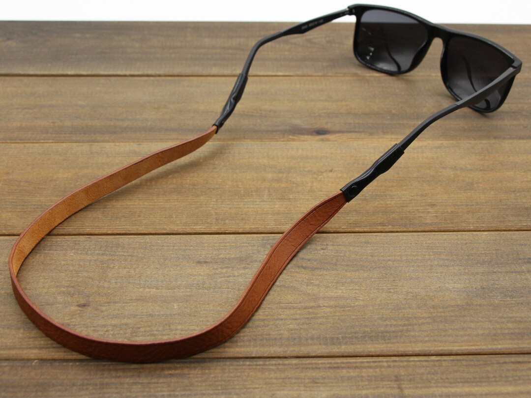 Handmade Full-grain Leather Sunglass Strap,leather Spectacles Cord ...
