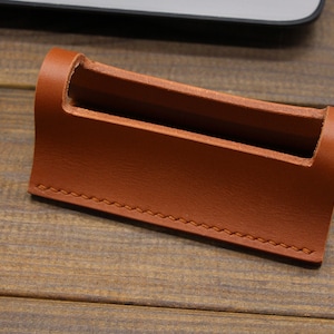 Leather Business Card Holder,business Card Holder for Desk,card Holder ...