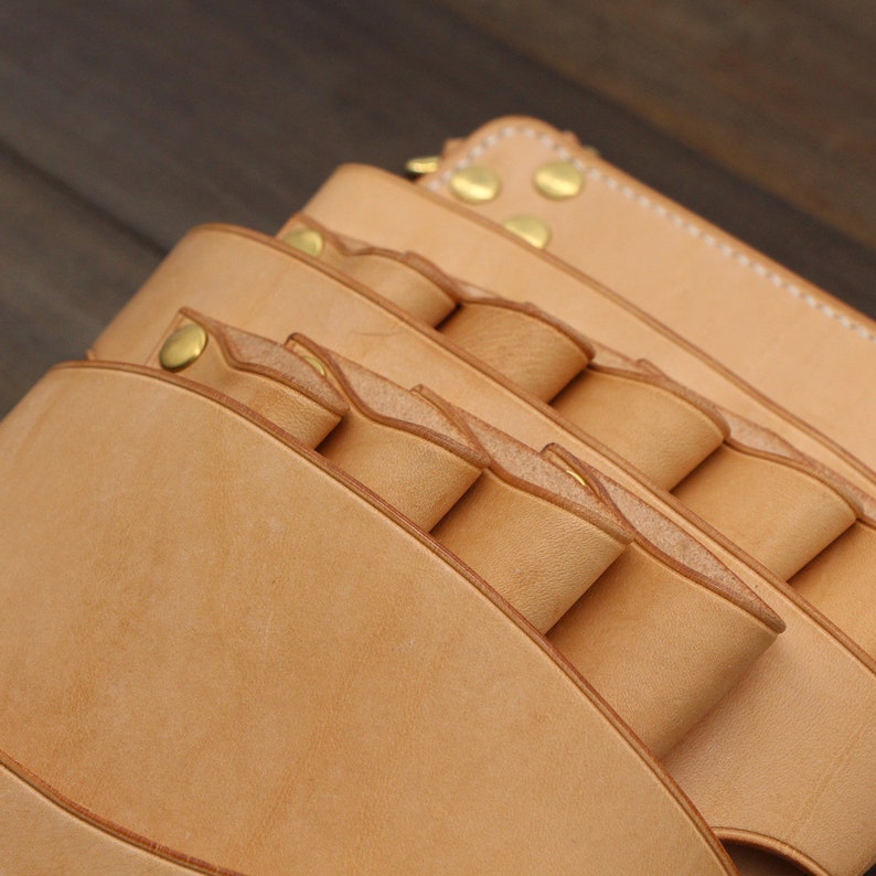 Handmade Leather Scissors Holder Bag for Hairdressing Tools - Etsy