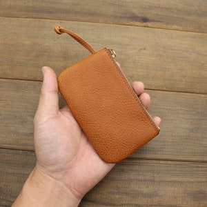 Personalized Leather Keychain Pouch,leather Coin Pouch,coin Purse ...