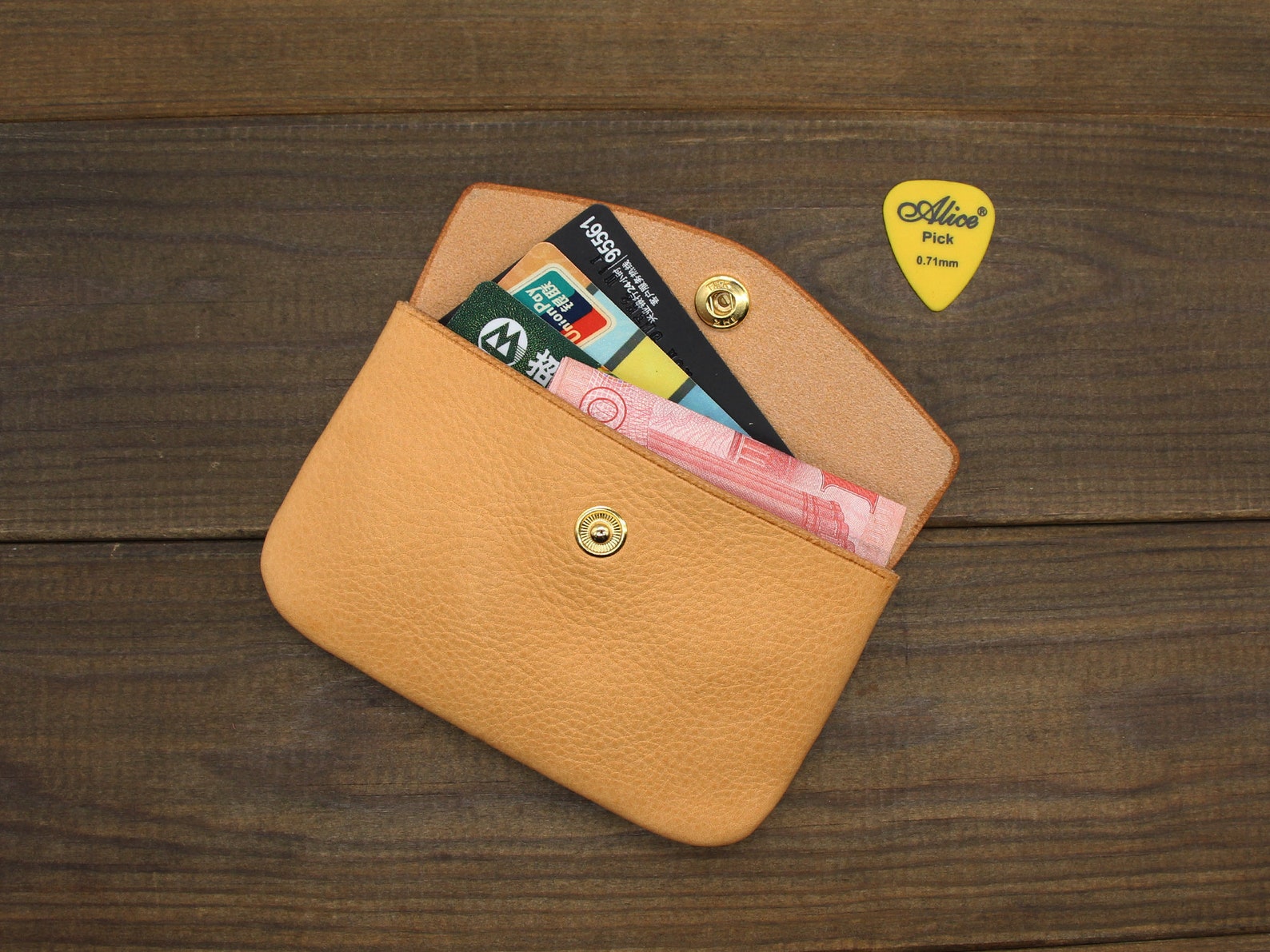 Personalised Leather Coin Purse,italian Vegetable Tanned Leather Credit ...