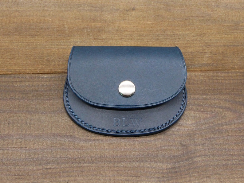 Leather Coin Pouch Small Leather Pouch Snap Pouch Small Coin - Etsy