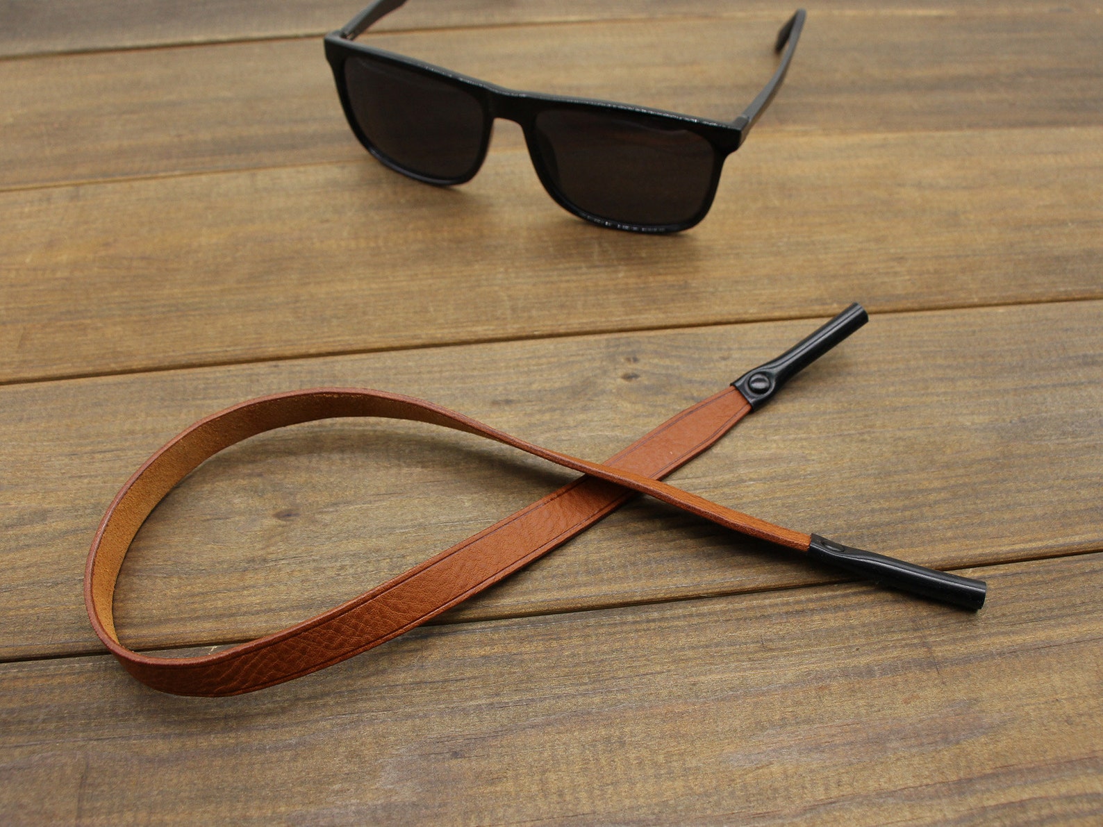 Handmade Full-grain Leather Sunglass Strap,leather Spectacles Cord ...