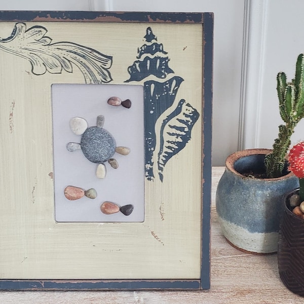 Turtle Pebble Art - Etsy