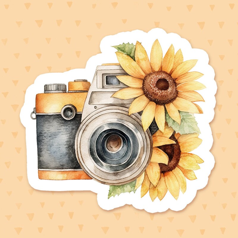 Camera Stickers - Etsy