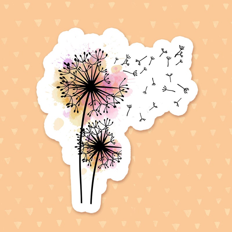 Dandelion Stickers - Etsy