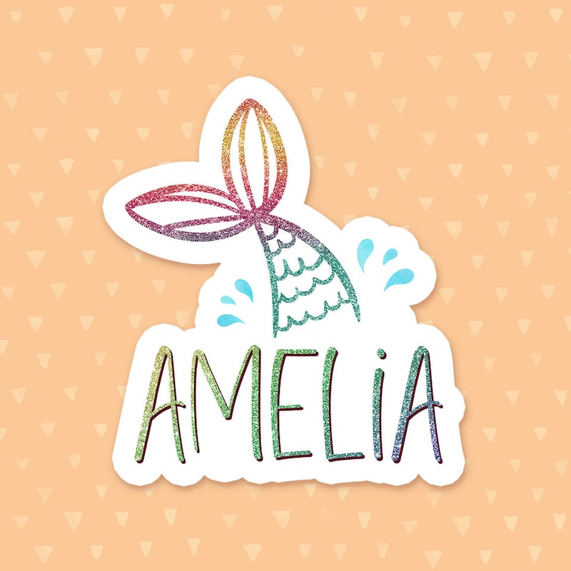 Mermaid Stickers - Etsy