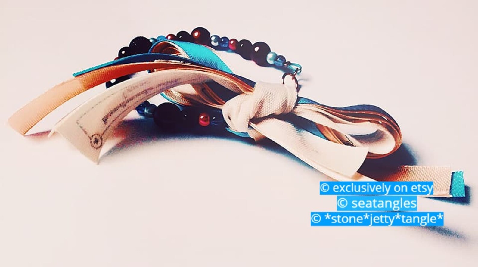 Bead Bracelet Charm Bangle Elegant Everyday Tangle Bracelet - Etsy UK