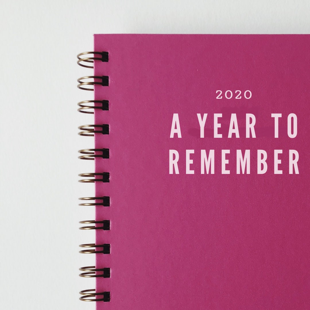 2020 Hardback Personalised Diary, Planner, Journal, Customised, Custom ...