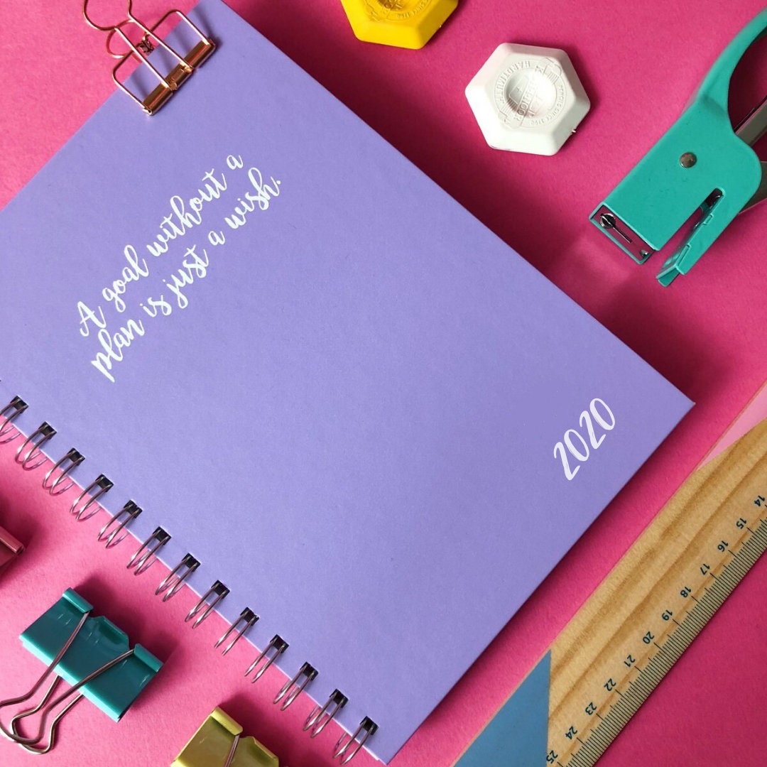 2020 Hardback Personalised Diary, Planner, Journal, Customised, Custom ...