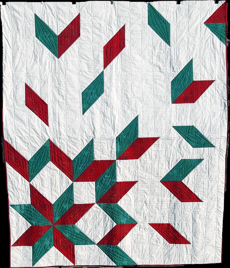 Windy Day- Easy Modern Carpenter's Star Quilt Pattern - Etsy