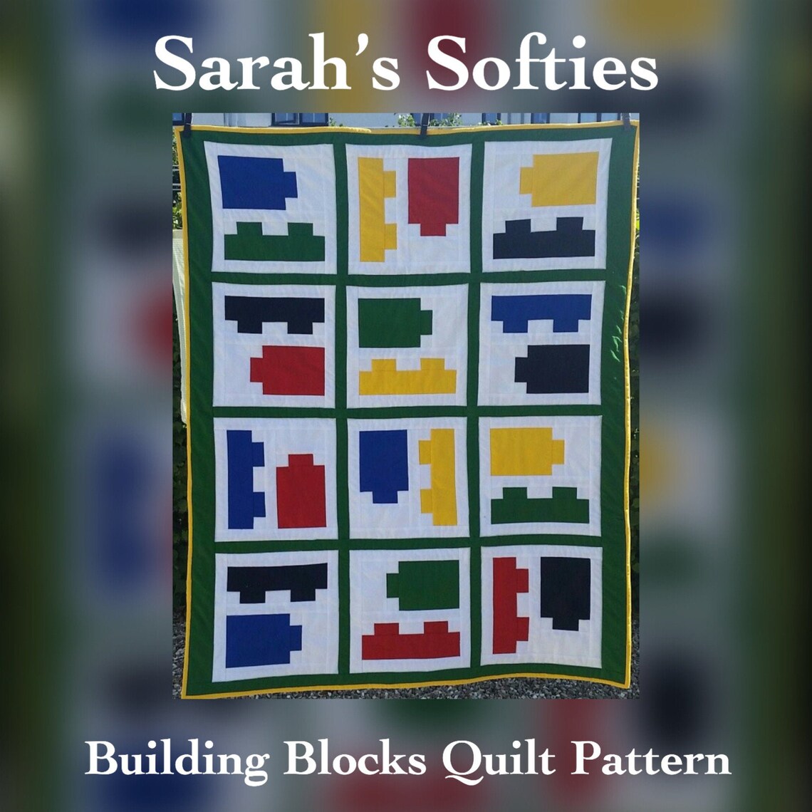 Building Blocks Quilt Pattern - Etsy