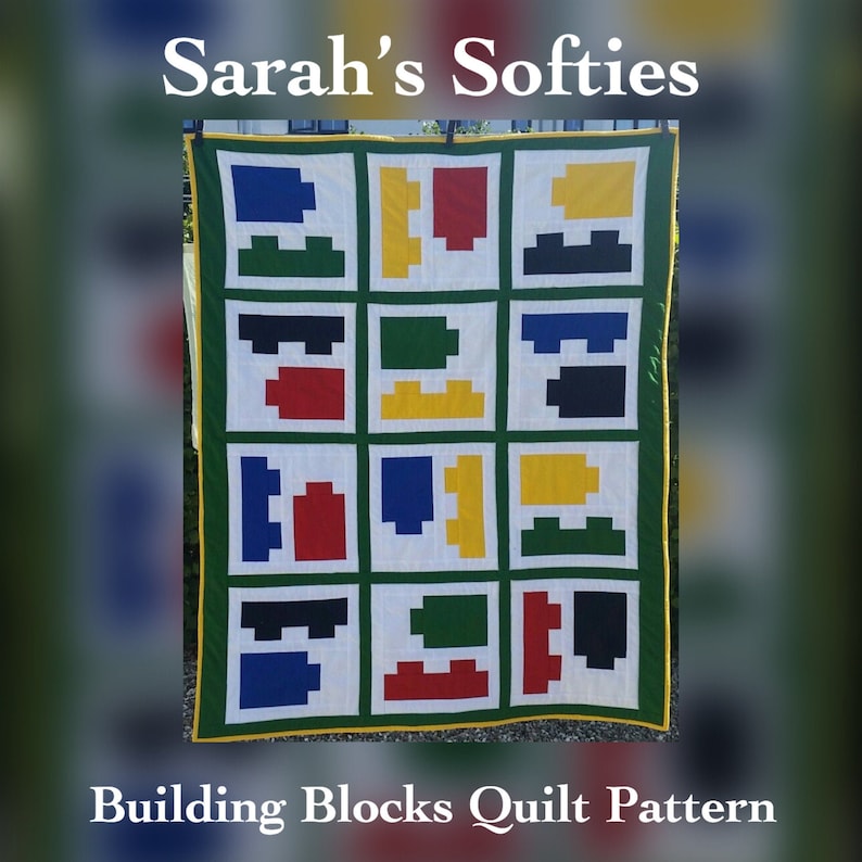 Building Blocks Quilt Pattern - Etsy
