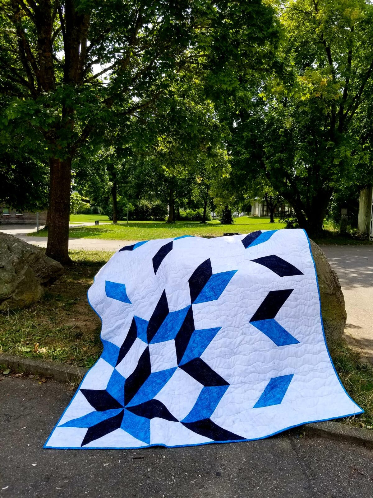 Windy Day- Easy Modern Carpenter's Star Quilt Pattern - Etsy